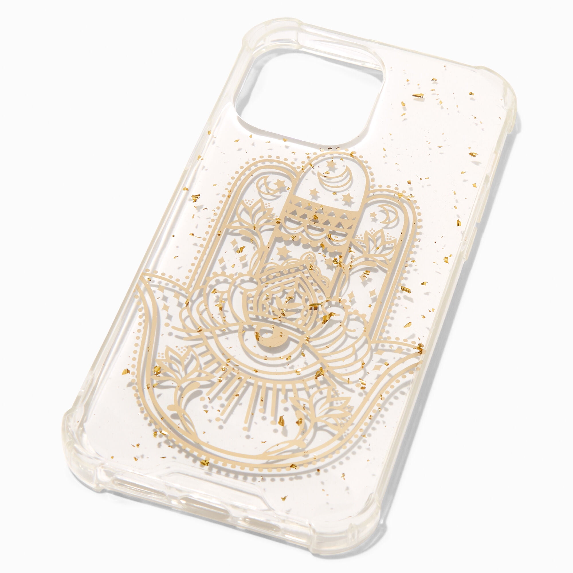 Claire's Hamsa Hand Clear Phone Case - Fits iPhone® 13 Pro Max ...