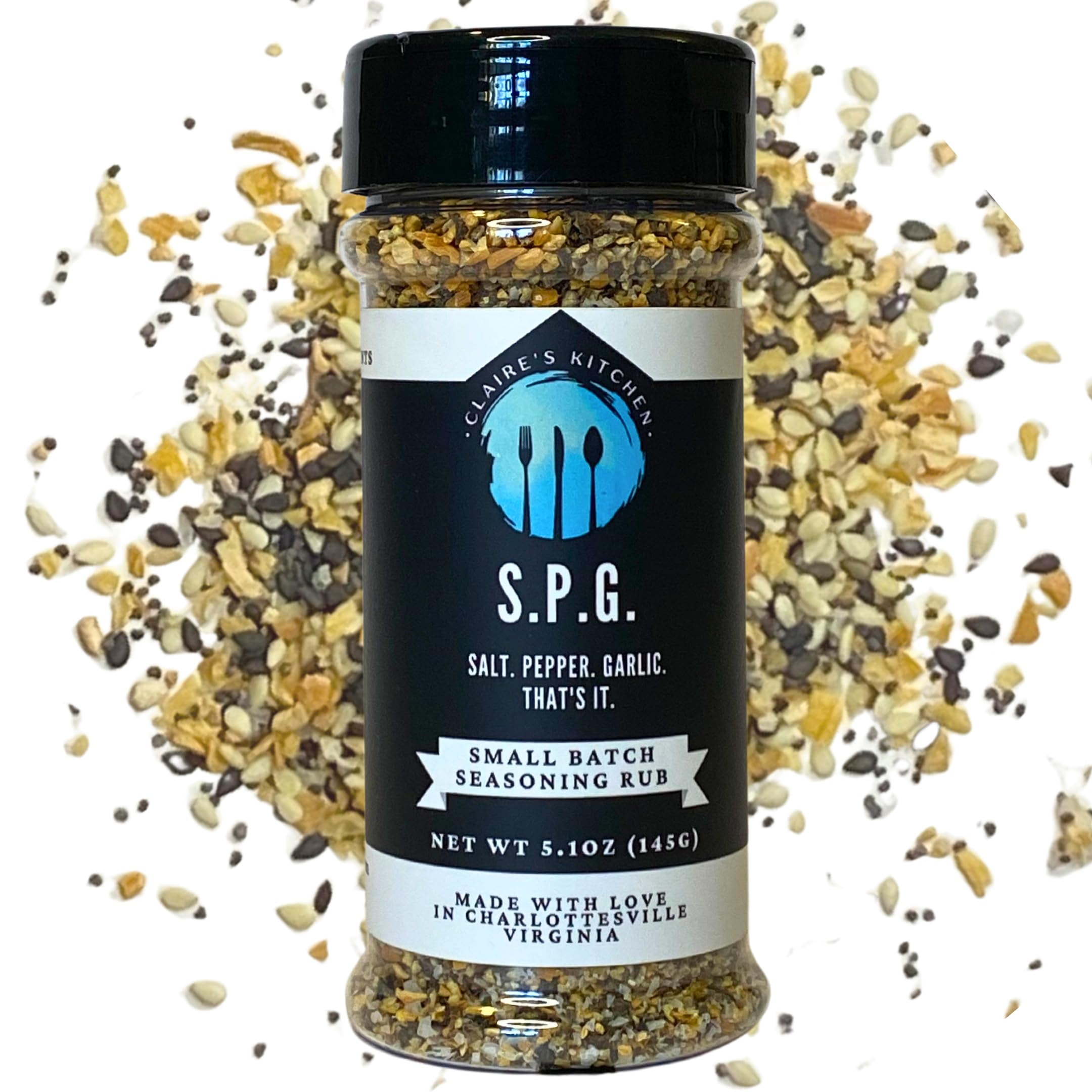 Claire's Kitchen SPG (Salt YYF14 Pepper Garlic) Seasoning Rub/Savory ...