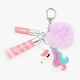 Claire's Lilac Unicorn Lip Gloss Keychain - Walmart.com