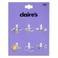 Claire's Gold Embellished Snake & Geometric Holiday Rings Set - 10 Pack ...