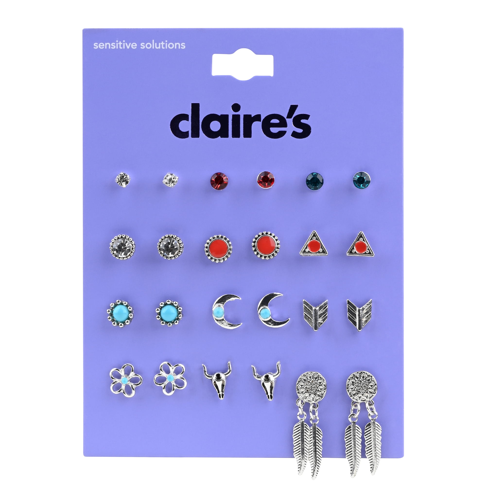Claire's beginner earrings store