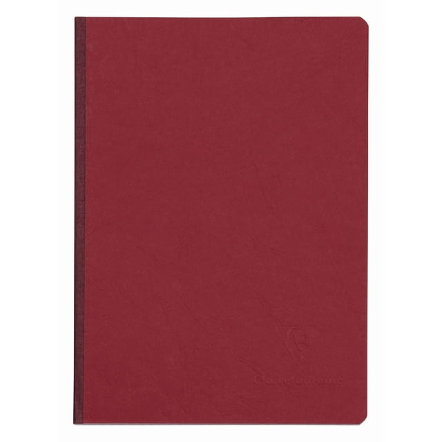 Clairefontaine Clothbound Notebook w/ elastic closure - Ruled 96 sheets ...