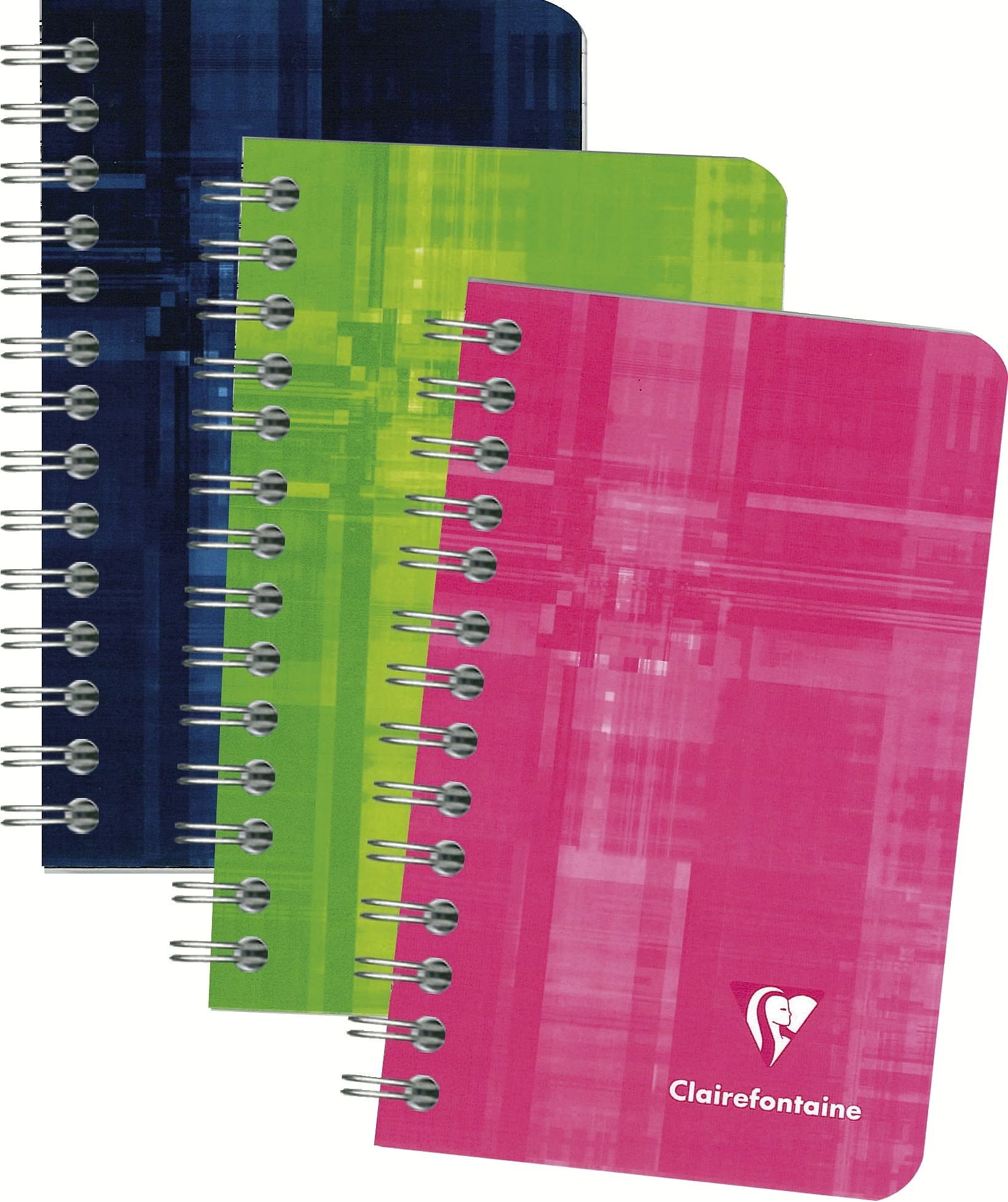 Clairefontaine Wirebound Notebook - Ruled 50 sheets - 3 x 4 3/4 ...