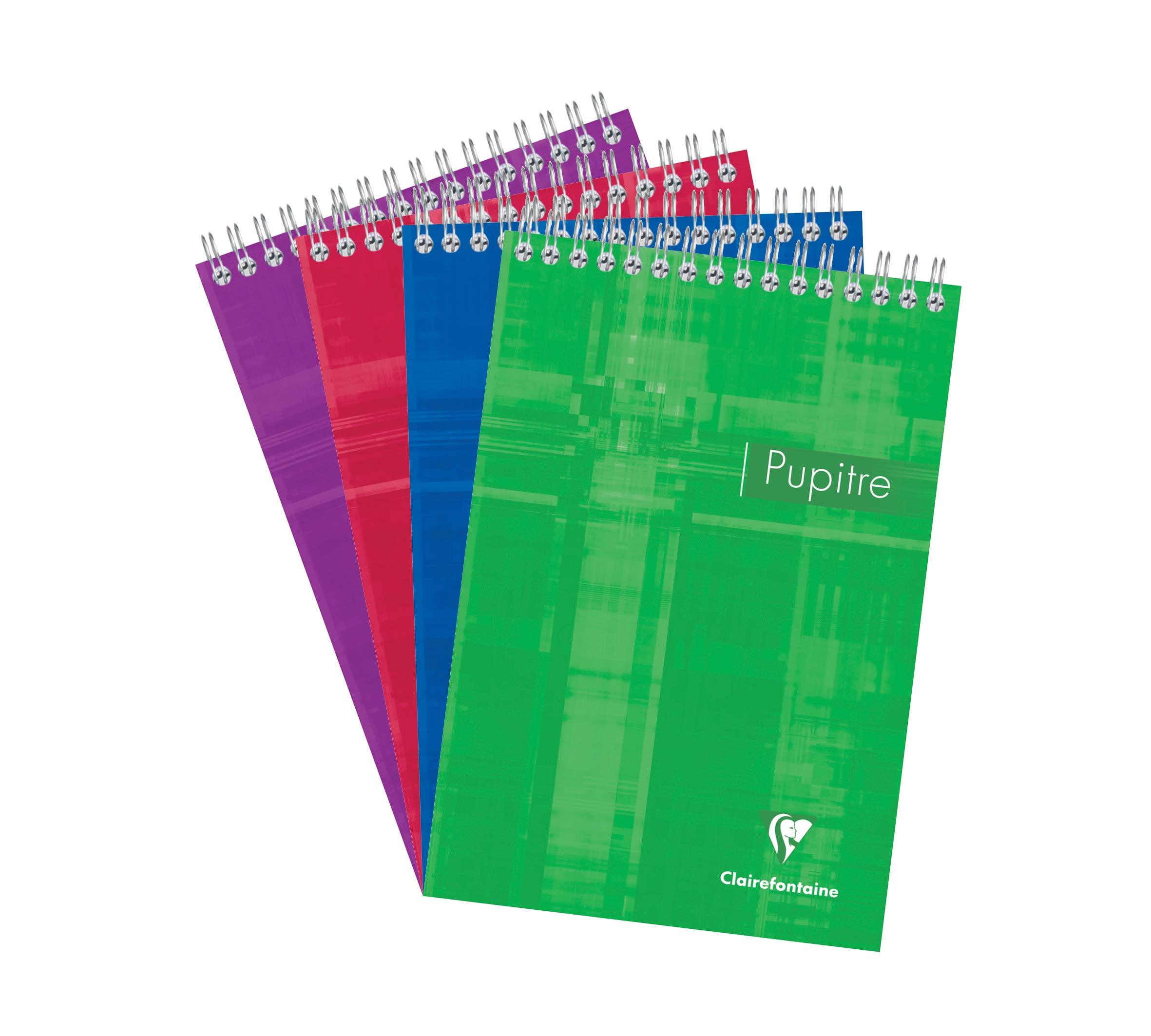 Clairefontaine Wirebound Notepad - Graph 80 sheets - 5 3/4 x 8 1/4 ...