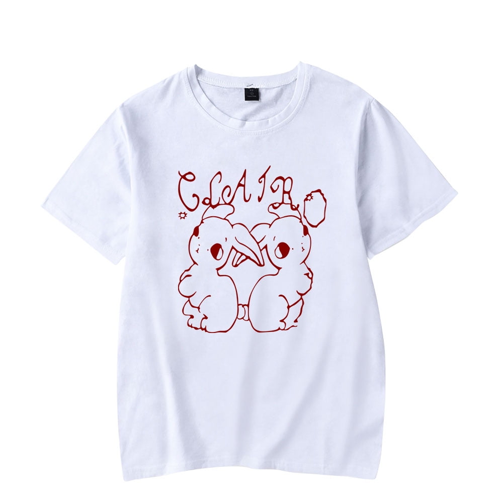 Clairo 2024 Rabbit T-shirts Singer Tour Concert Merch Men Women Unisex Harajuku (XXS-XXXXL ...