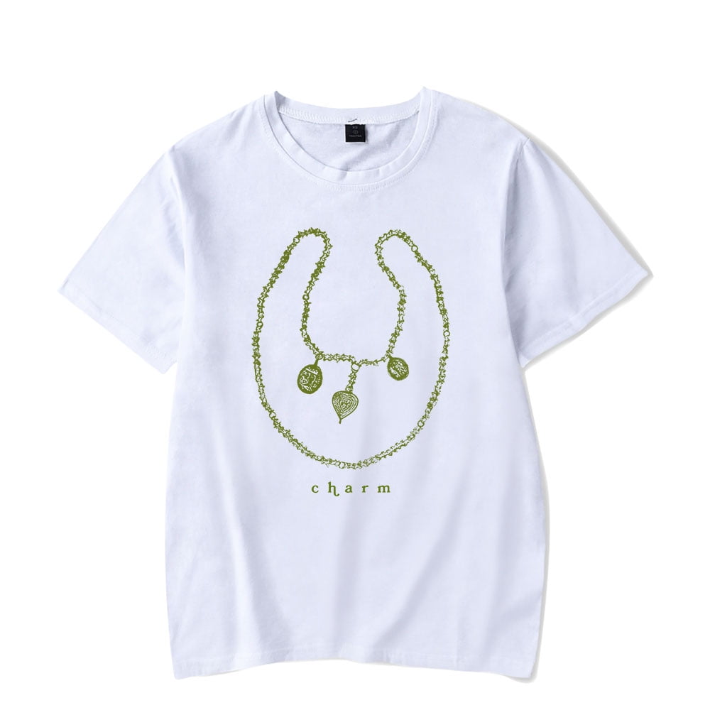 Clairo Charm Necklace Tee New Logo Merch T-Shirts Cosplay Women Men ...
