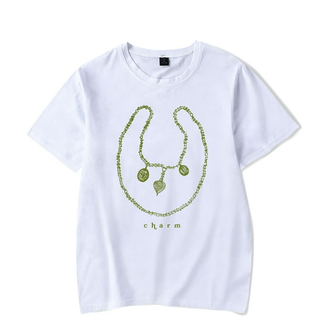 Clairo Charm Necklace Tee New Logo Merch T-Shirts Cosplay Women Men ...