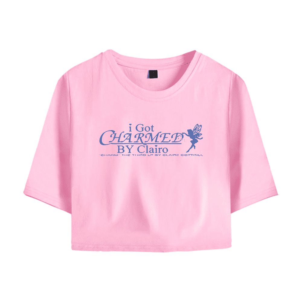 Clairo I Got Charmed Crop Top T-shirt Shorts Suits Music T Shirt Women ...