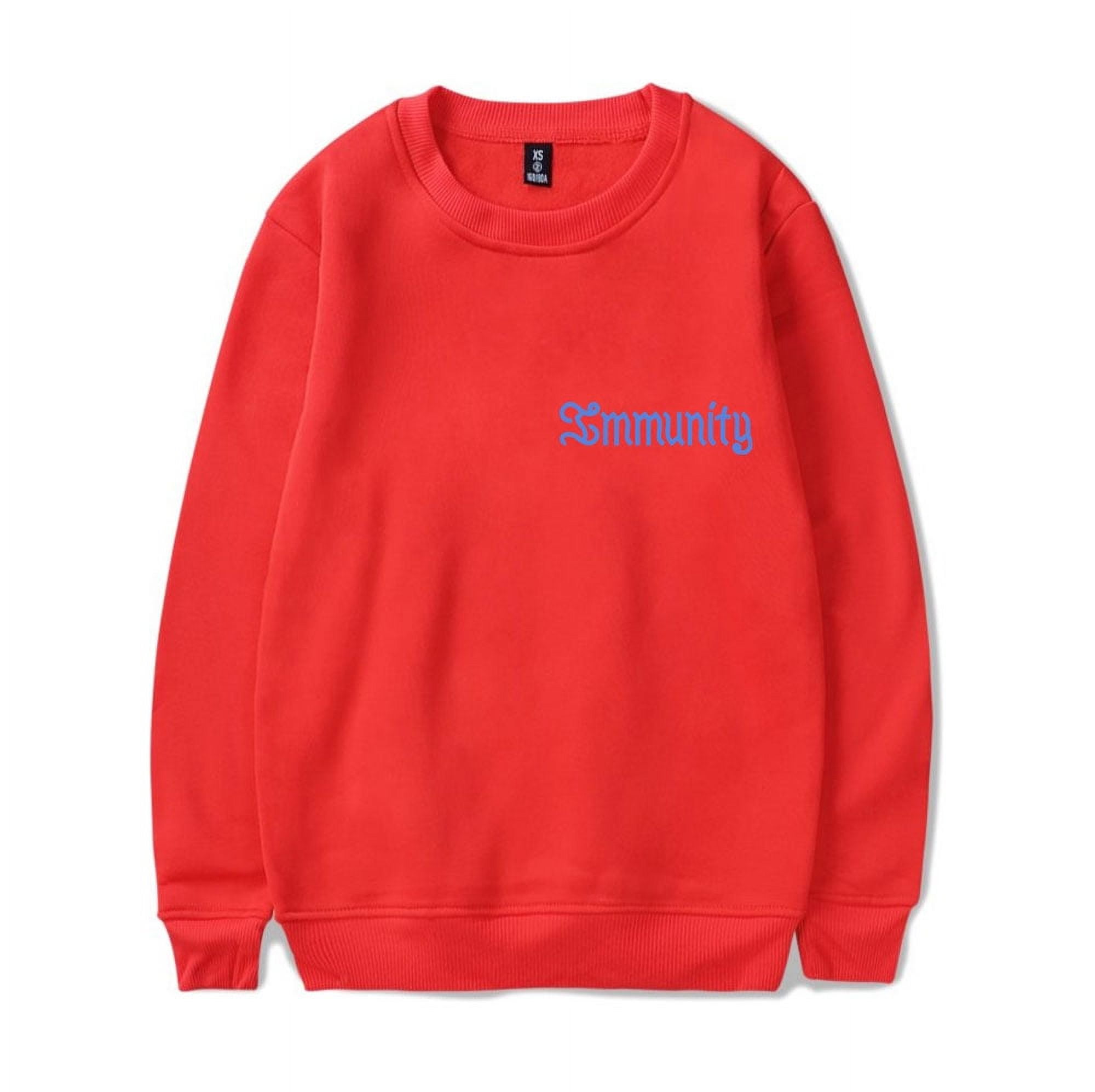 Clairo Immunity Long Sleeve Sweatshirts New Logo Merch Cosplay Women ...