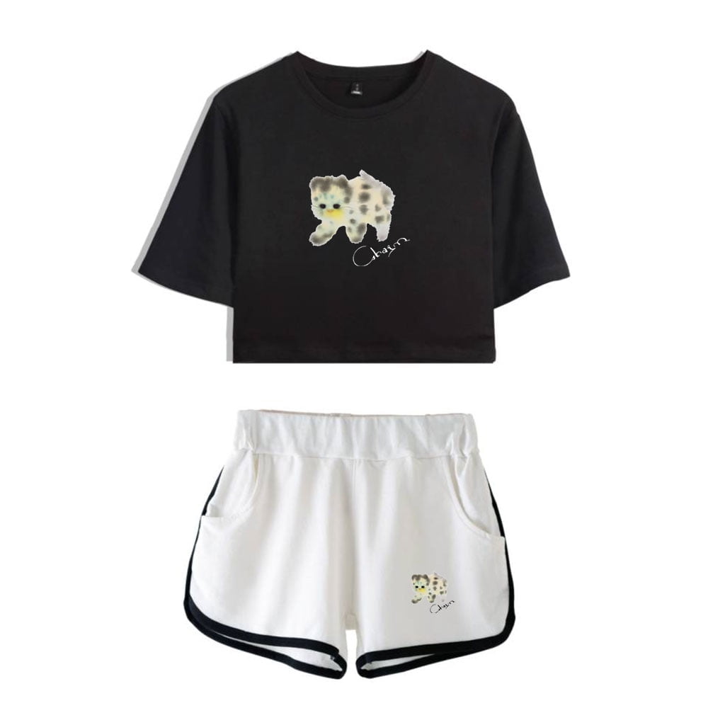 Clairo Merch Charm Cat 2024 Tour New Logo Crop Top T-shirt Suits T ...