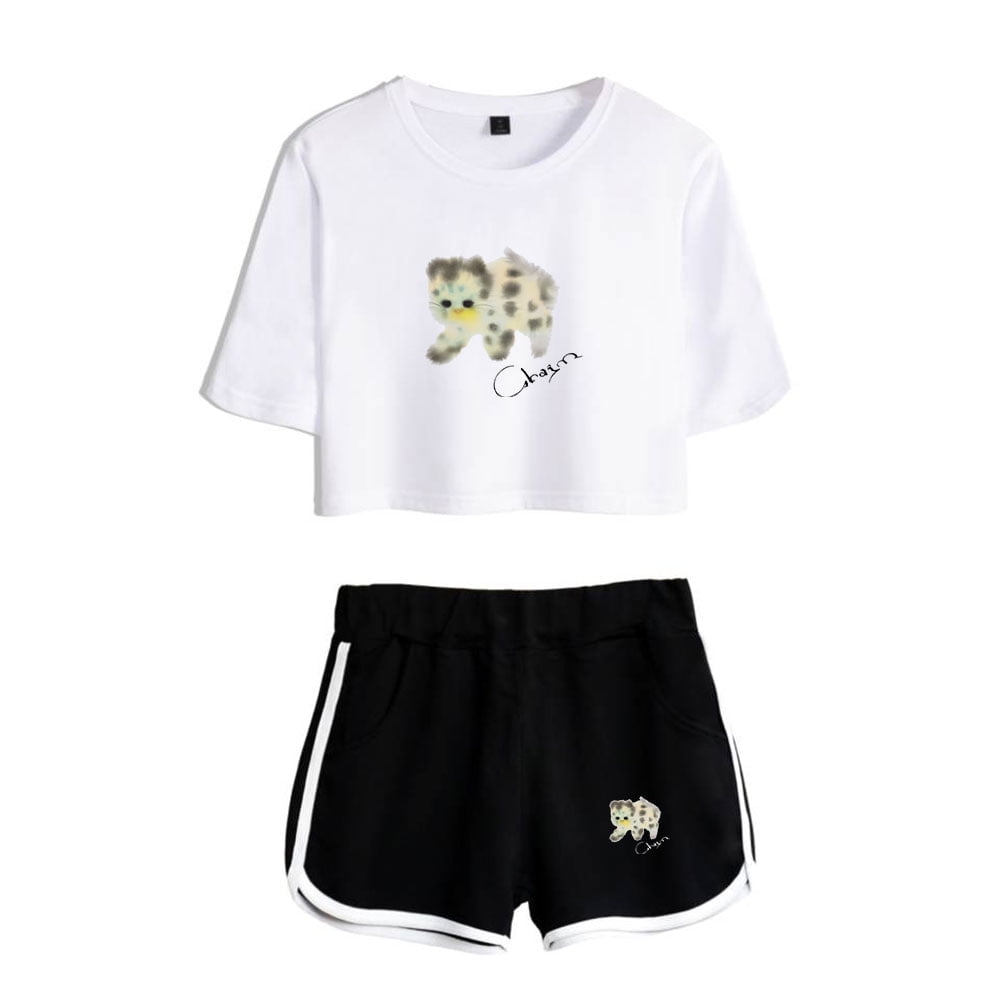 Clairo Merch Charm Cat 2024 Tour New Logo Crop Top T-shirt Suits T ...