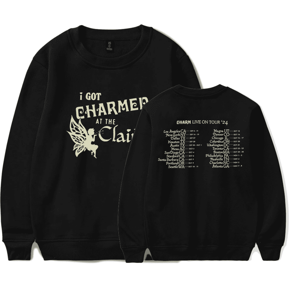 Clairo Merch I Got Charmed Tour Sweatshirt Crewneck Men Women Long ...