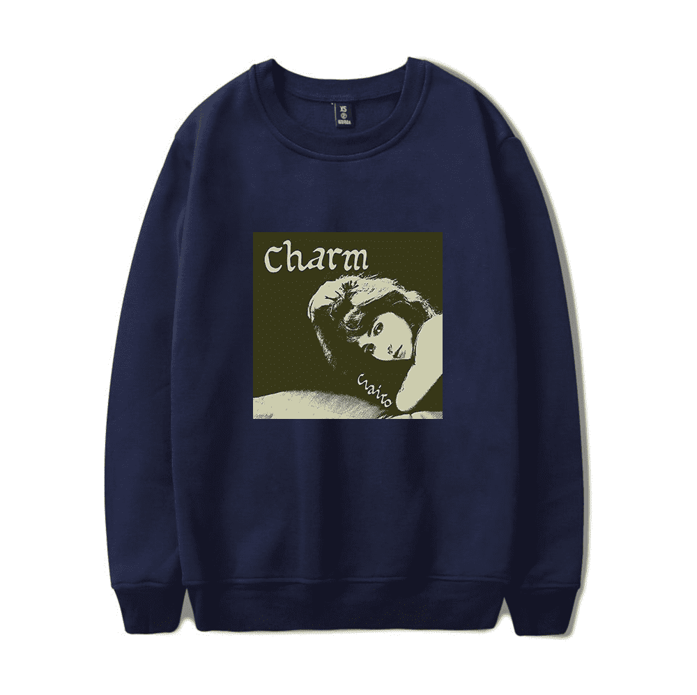 Clairo Merch Sweatshirt Long Sleeve Hoodie Charm Album Cover Vintage ...