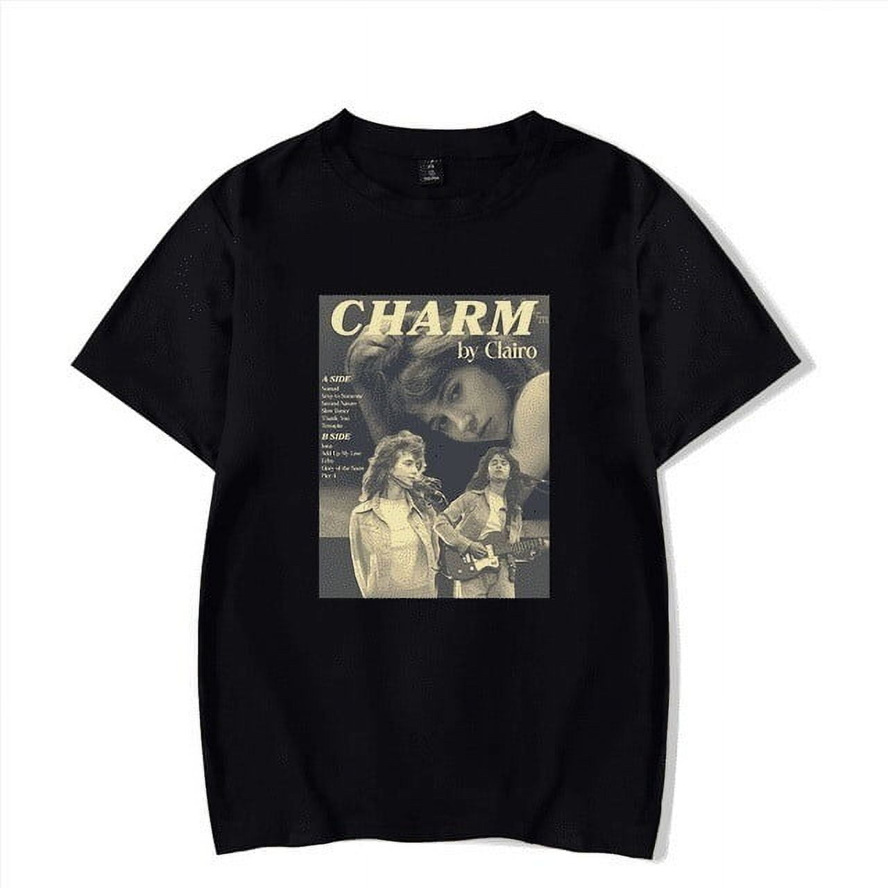 Clairo Merch T Shirts Charm Album Poster Vintage T-Shirts Tour Merch ...