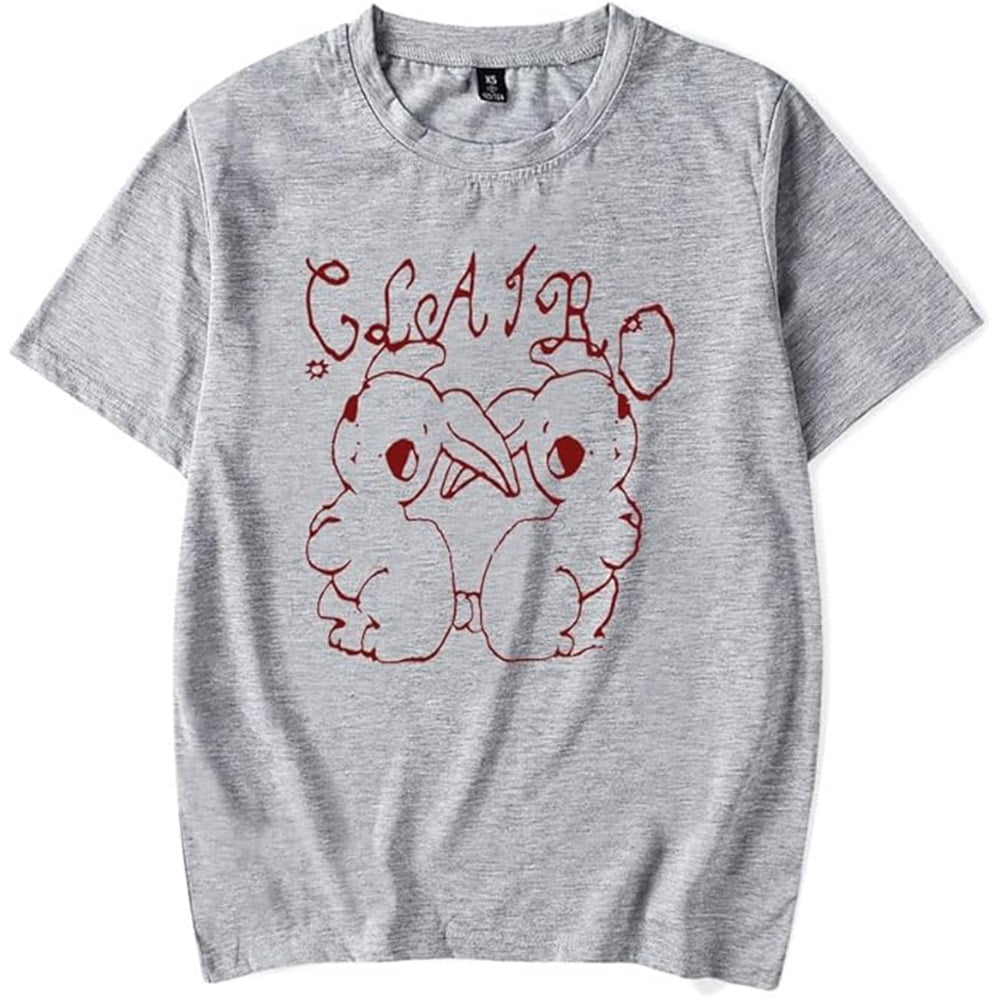 Clairo Merch T-shirt Casual Fashion Men's And Women's Summer Round Neck ...