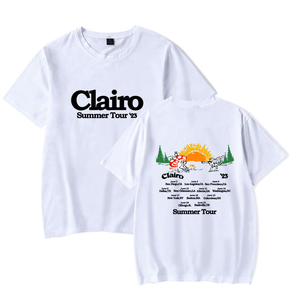 Clairo Tee 2023 Tour Merch Men Women Fashion T-Shirt Unisex Cool Summer ...