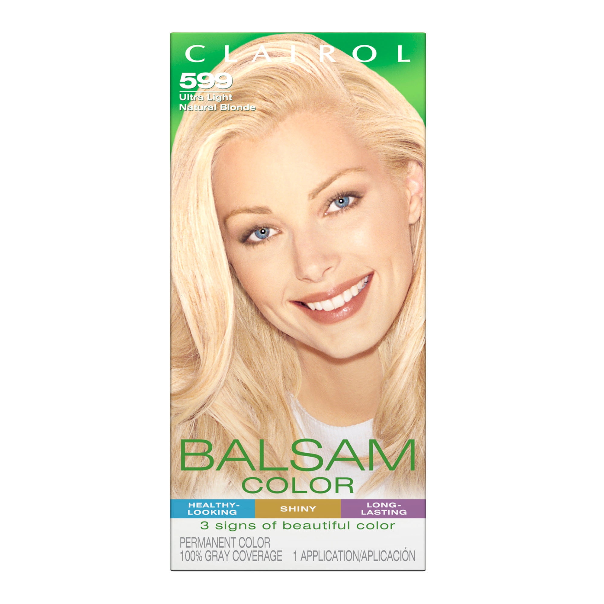 Clairol Balsam Color Hair Color, 599 Ultra Natural Blonde - Walmart.com