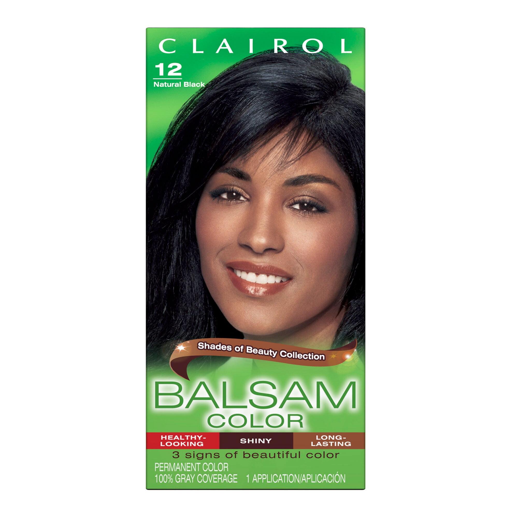 Clairol Balsam Color Long Lasting Permanent Hair Color Kit, 12 Neutral ...