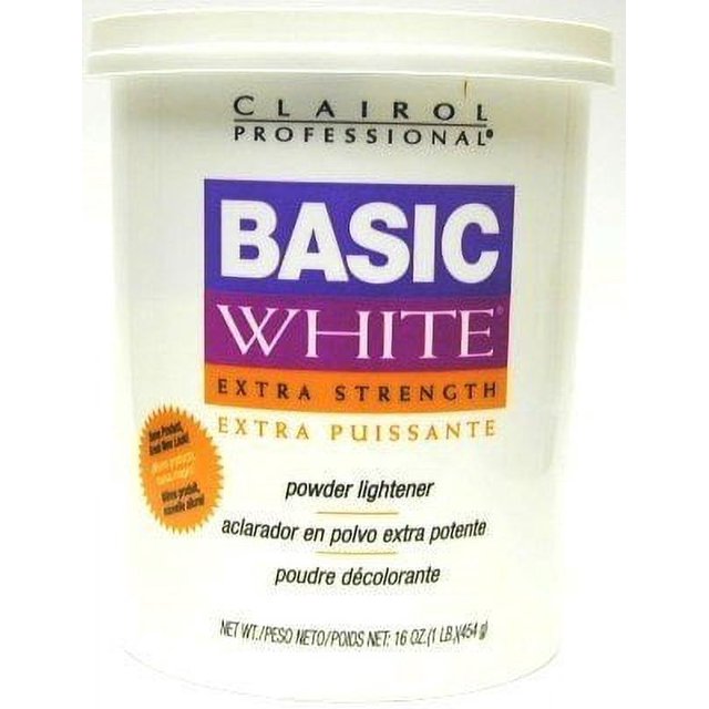 Clairol Basic White 16 oz. Tub Extra-Strength #320832 - Walmart.com