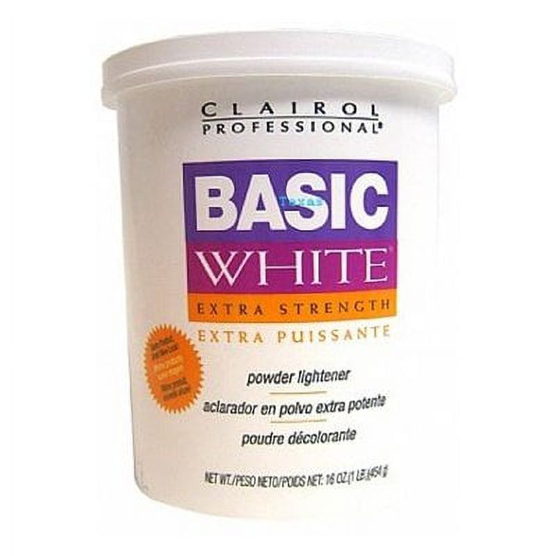 Clairol Basic White Extra Strength 16 Oz. 1lb - Walmart.com