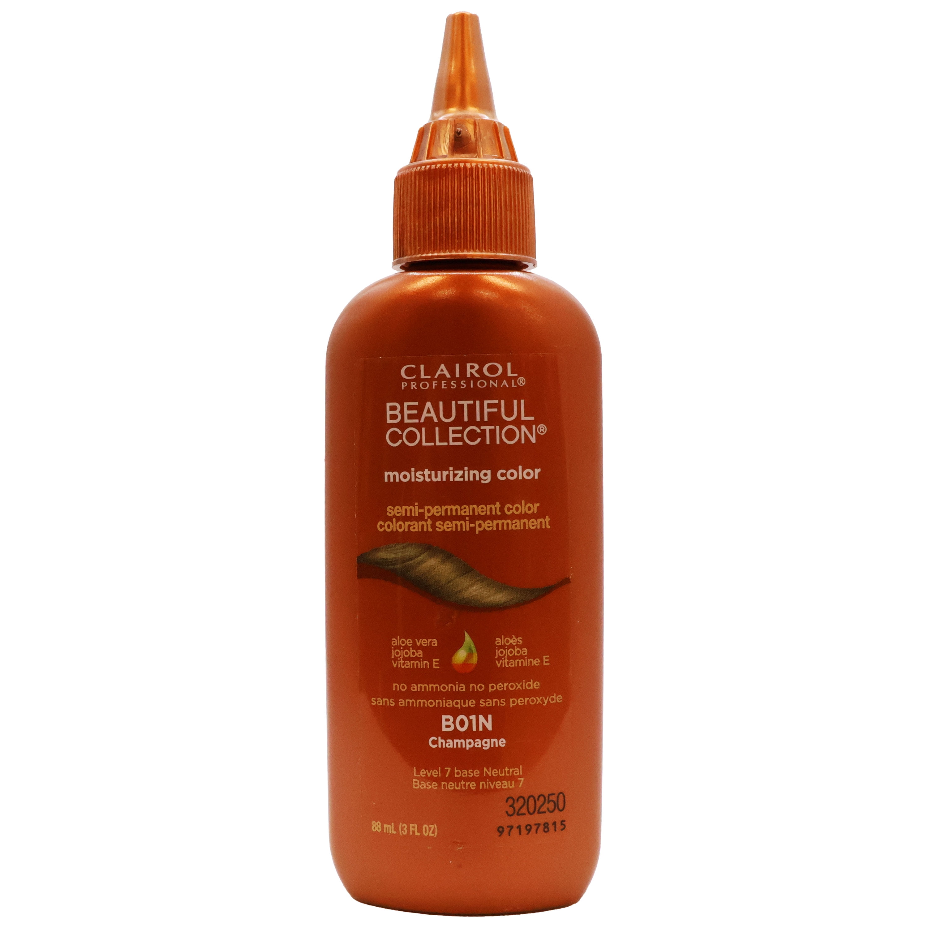 Clairol Beautiful Collection Semi Permanent Hair Color, Champagne, 3 Oz ...