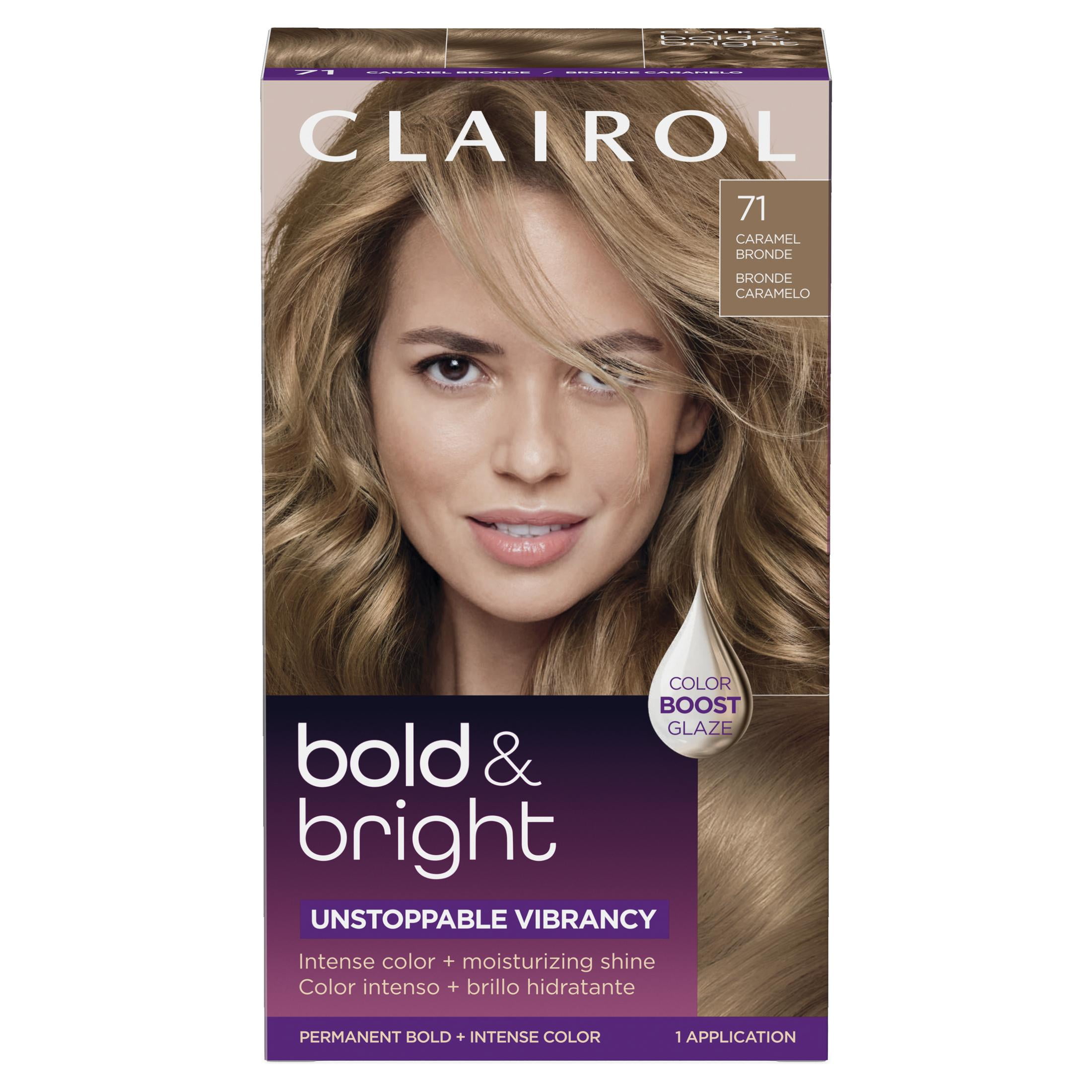 Clairol Permanent Hair Color Creme 71 Caramel Bronde Hair Dye with ...