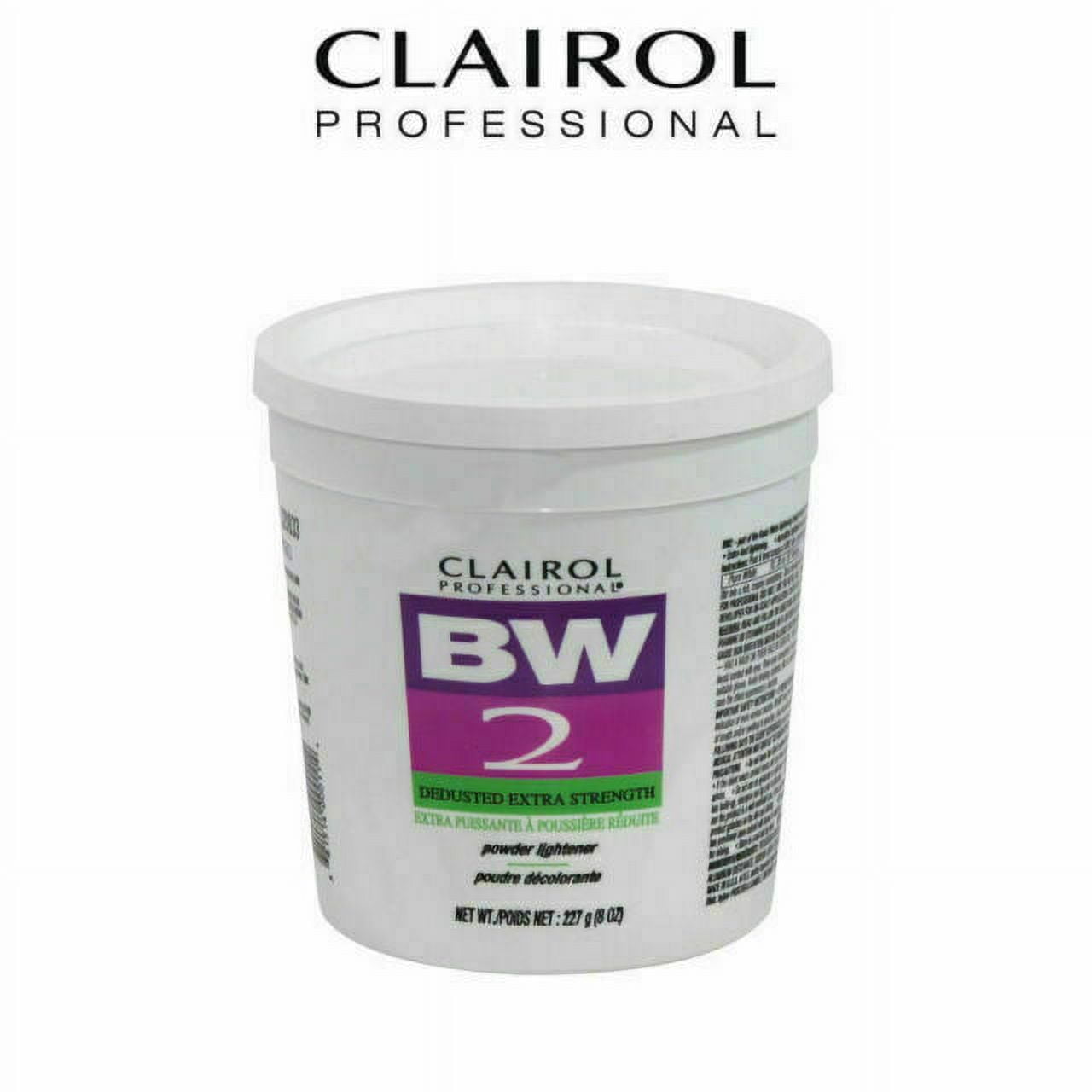 Clairol Bw2 Tub Powder Lightener Extra-Strength, 8 oz (Pack of 4 ...