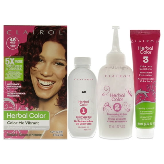 Clairol Herbal Expressions Color Me Vibrant Hair Color, 048 Radiant ...