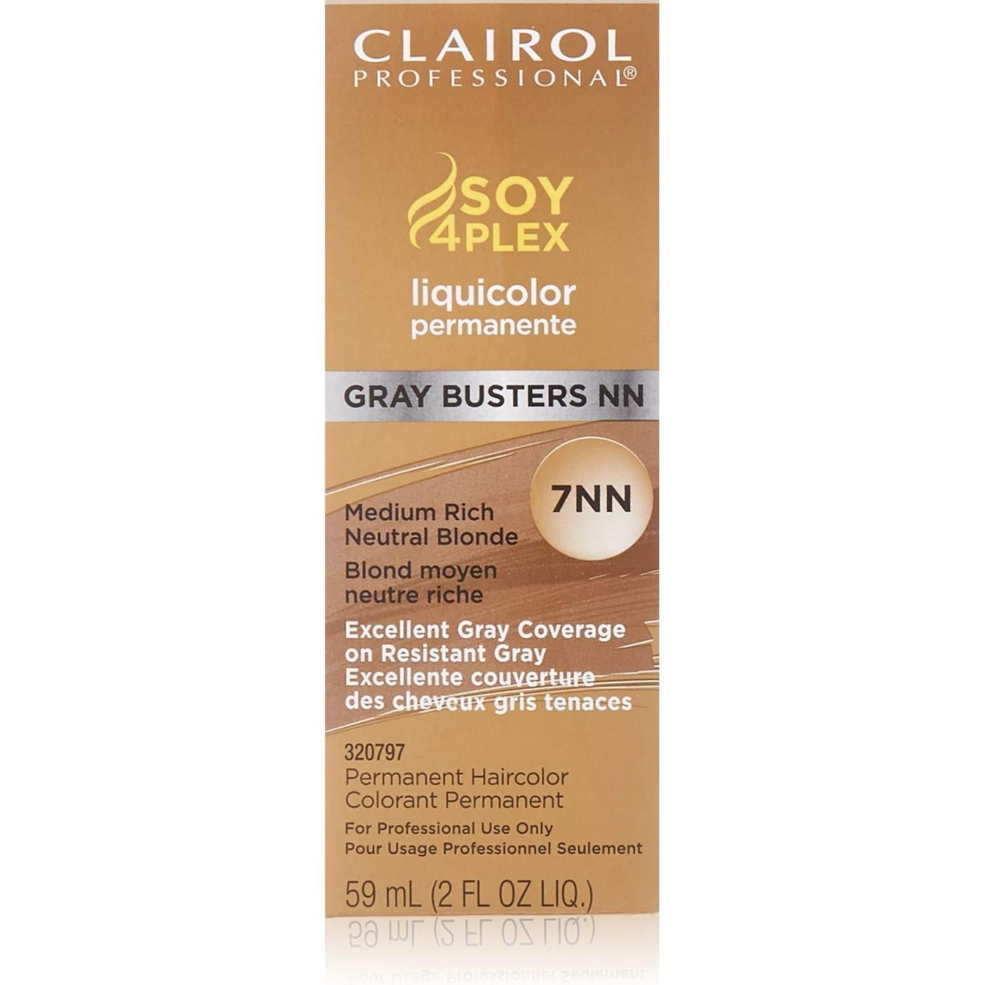 Clairol Liquicolor Permanent 7NN Medium Rich Neutral Blonde, 2 Oz ...