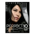 Clairol Perfect 10 Hair Color, Black, Permanent Gray Coverage, High ...