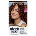 Clairol Nice'n Easy Permanent Hair Color Cream, 4R Dark Auburn, Hair ...
