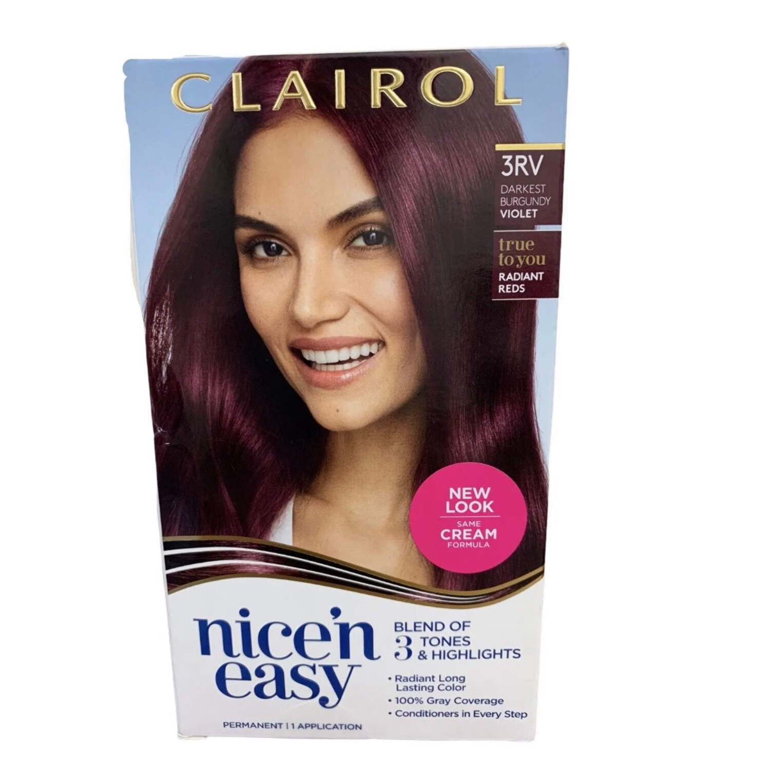 Clairol Nice'n Easy Permanent Hair Color Creme, 1 Application - Walmart.com