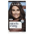 Clairol Nicen Easy Pure Brunettes Permanent Hair Color Creme 4pb Deepest Espresso Brown Hair