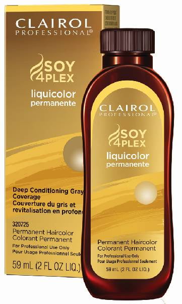 Clairol Professional Liquicolor Permanent Hair Color, 7g Medium Golden ...