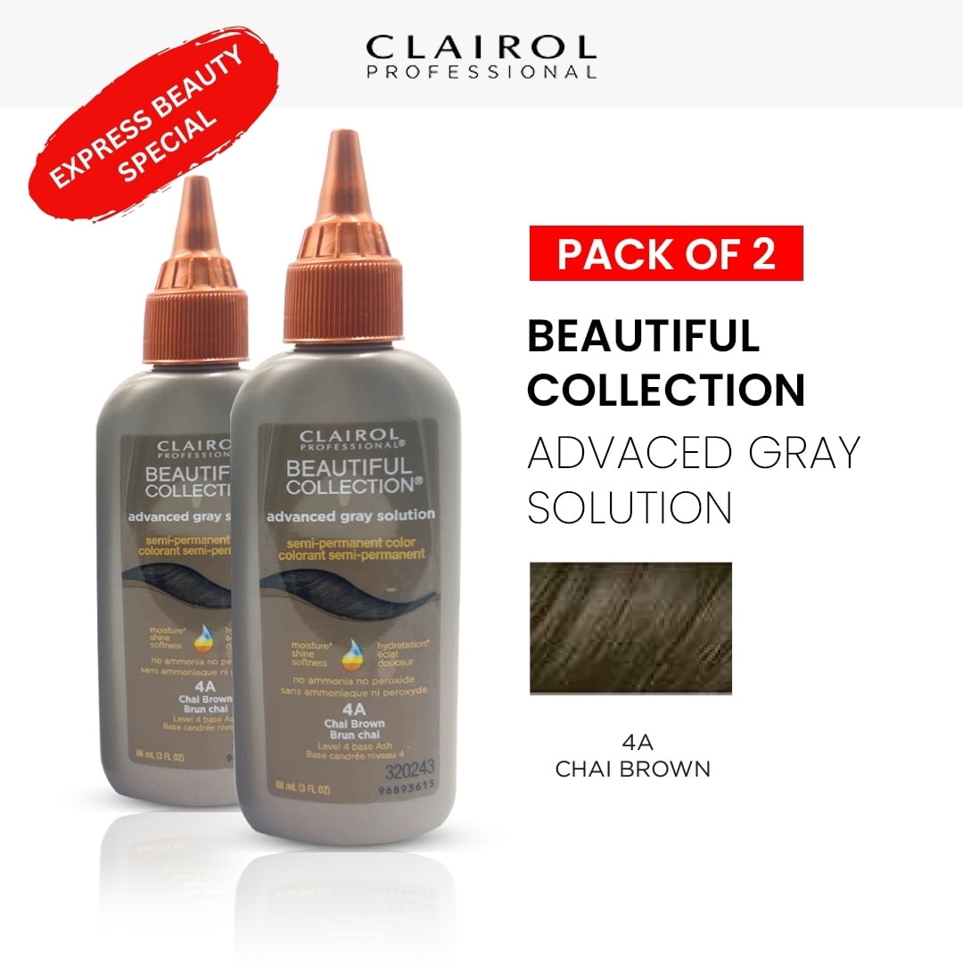 Clairol Professional Beautiful Collection Advanced Gray Solution Semi ...