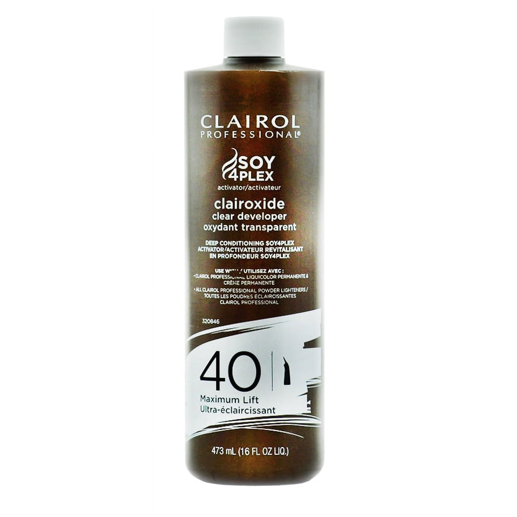 Clairol Professional Clairoxide Clear Developer - Maximum Lift - Option ...