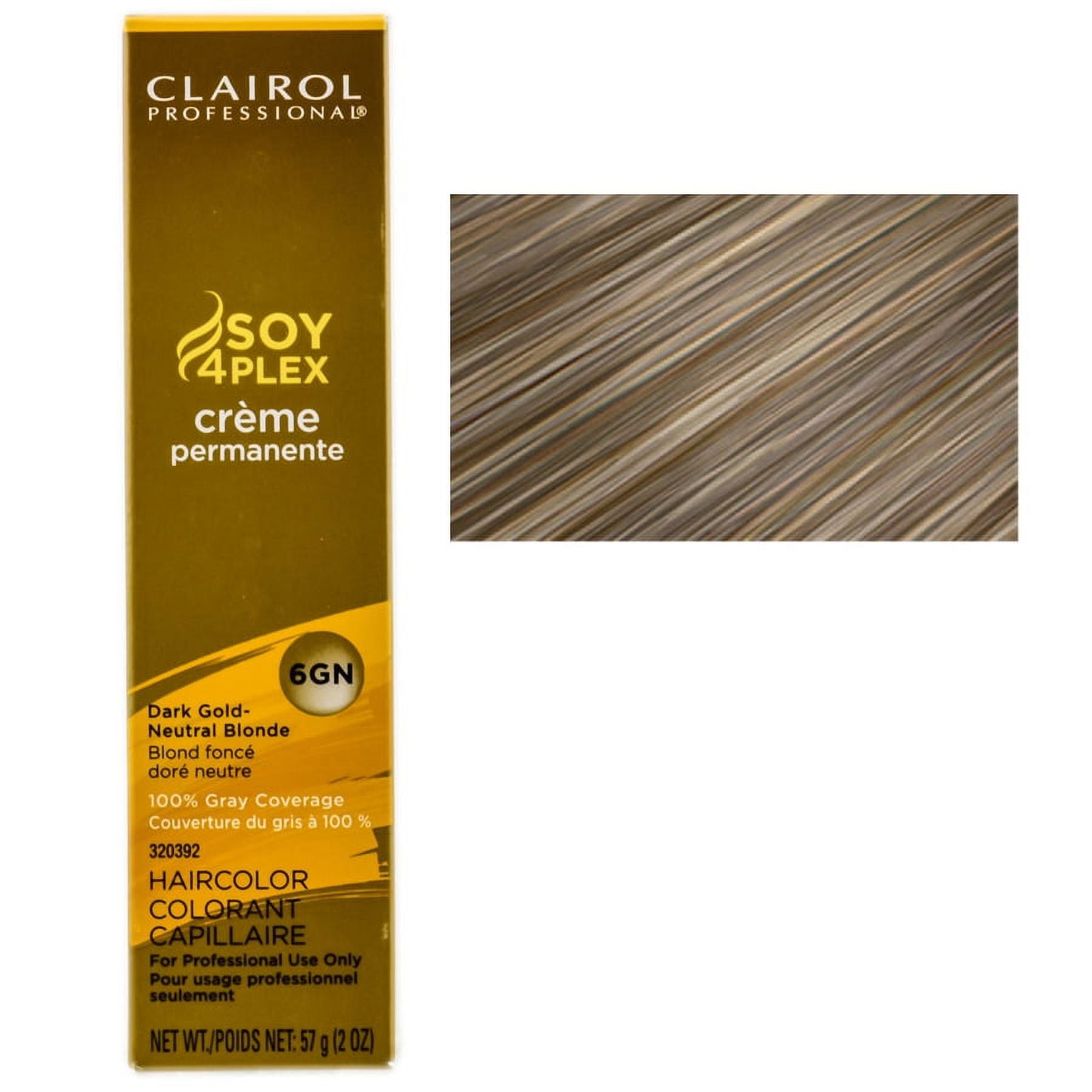 Clairol Professional Creme Permanente Hair Color - Color : Dark Gold ...