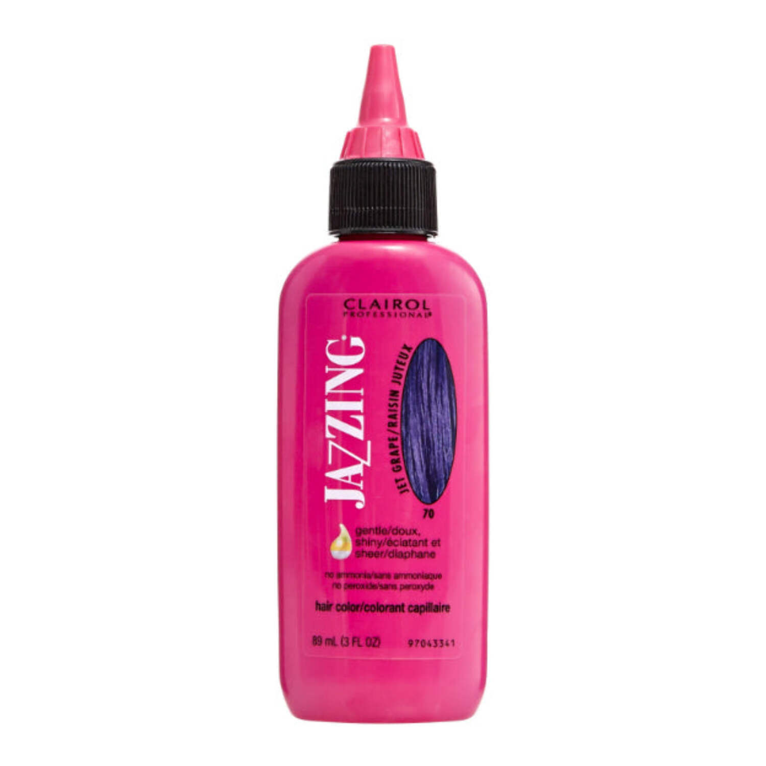 Clairol Professional Jazzing Hair Color No.70 Jet Grape - Walmart.com