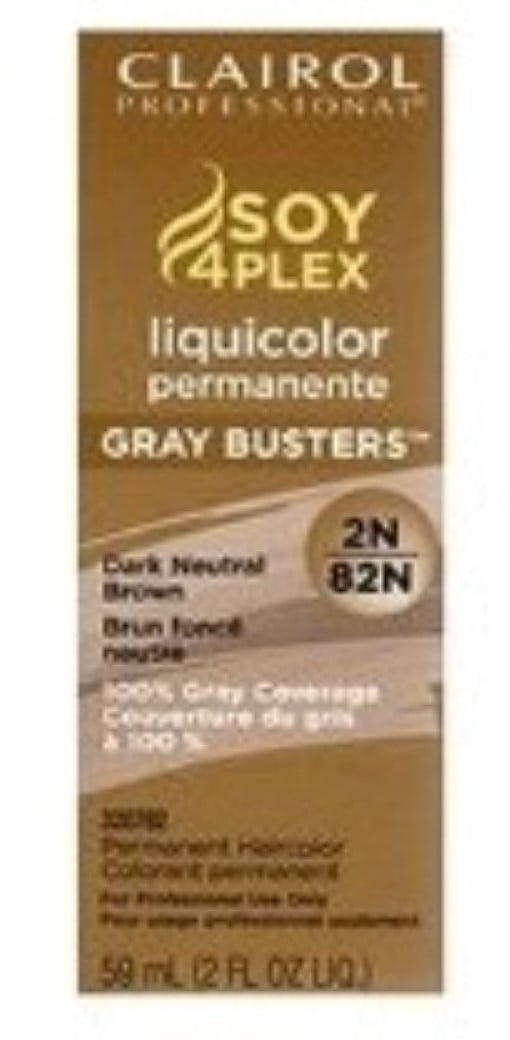 Clairol Professional Liquicolor 2N/82N Dark Neutral Brown, 2 oz (Pack ...