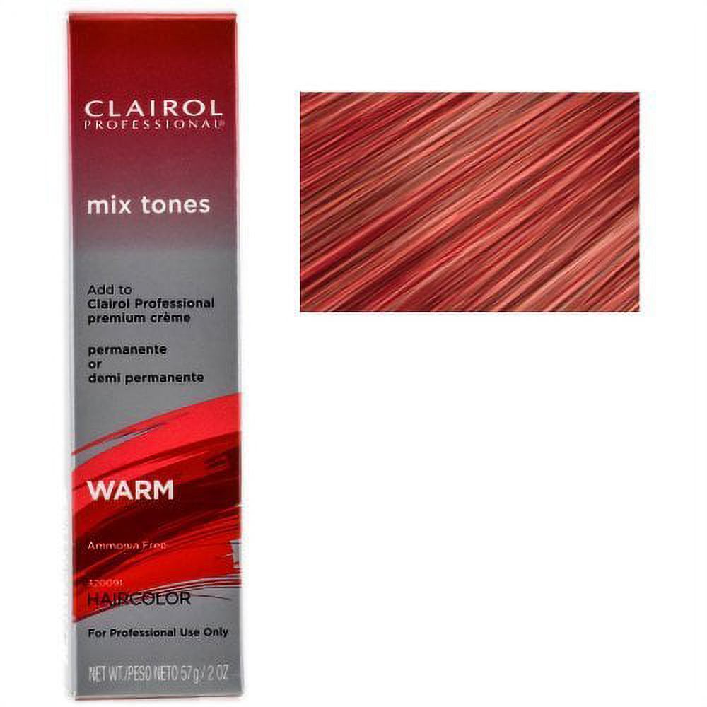Clairol Professional Mix Tones Hair Color -Color Warm - Walmart.com