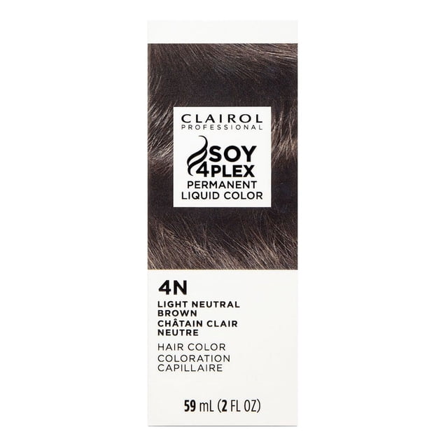 Clairol Professional Permanent 4N/84N Light Neutral Brown 2oz (Pack of ...