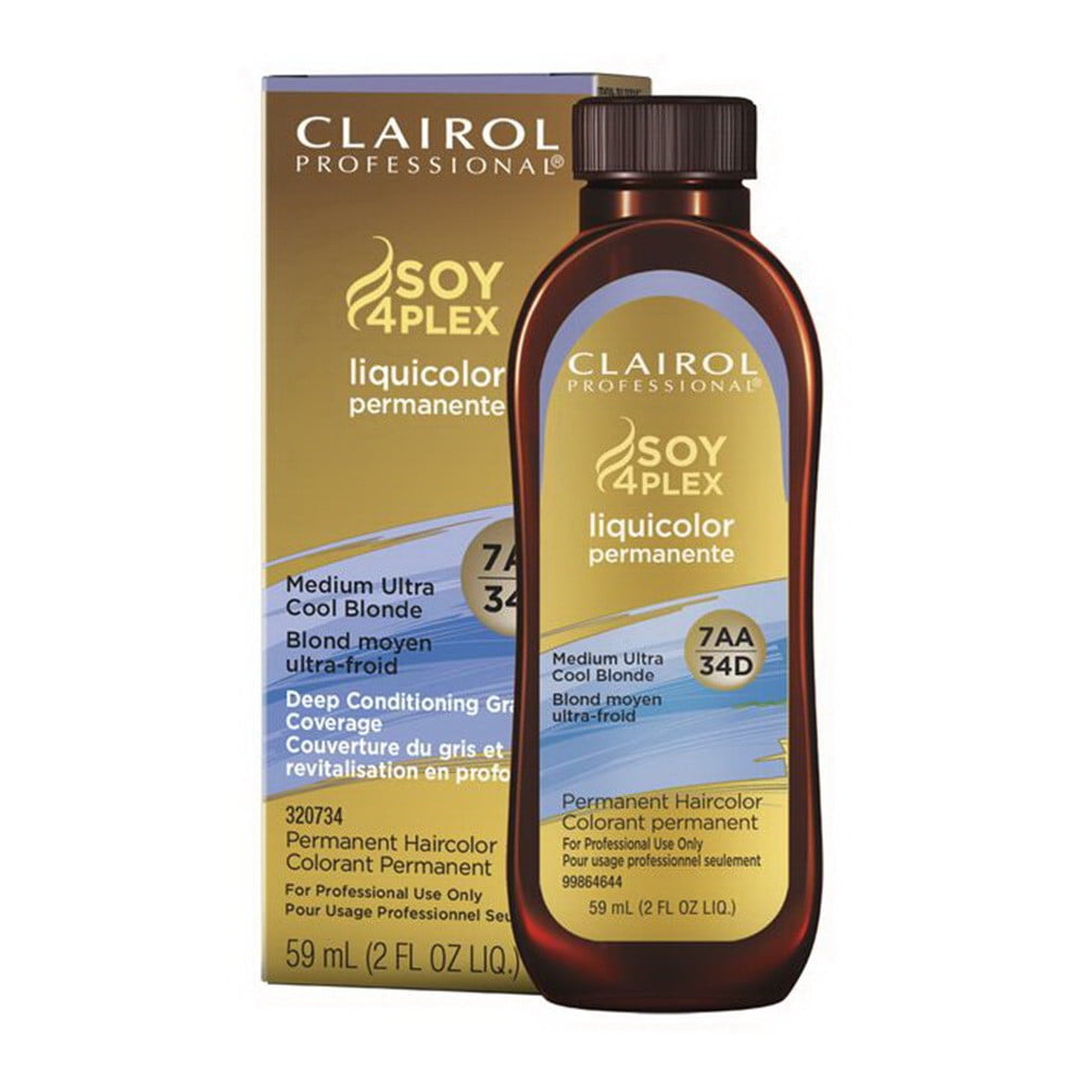 Clairol Professional Soy4plex 7AA/34D Medium Ultra Cool Blonde ...