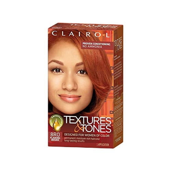 Clairol Professional Textures & Tones, #8Ro Flaming Desire, 1 oz ...