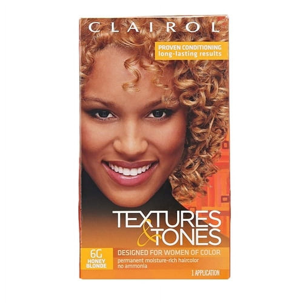 Clairol Professional Textures and Tones Permanent Hair Color, Honey ...