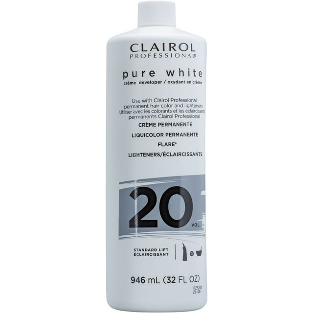 Clairol Pure White 20 Volume Creme Developer and Lightener - Walmart.com
