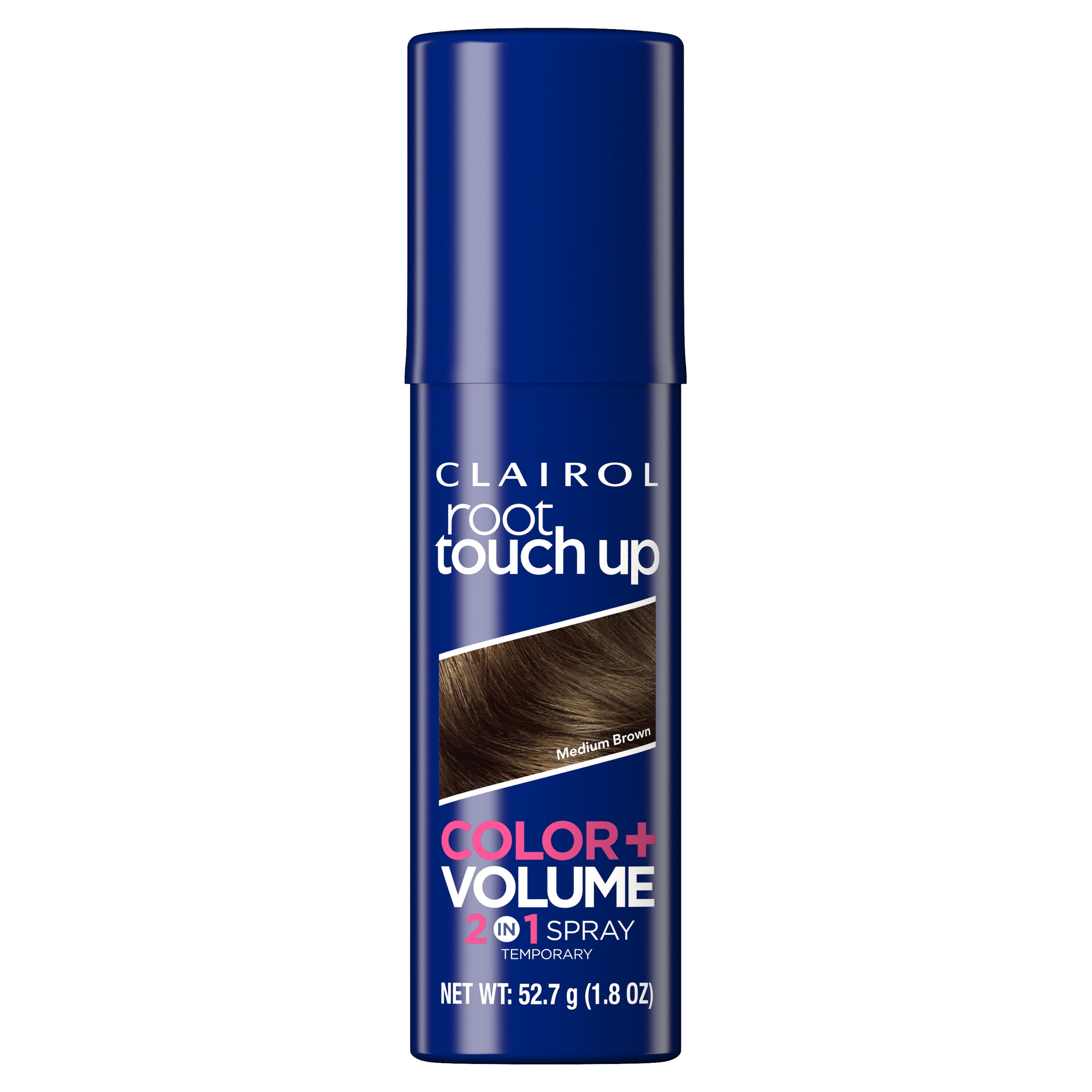 Clairol Root Touch-Up Color and Volume 2-in-1 Spray, Temporary Root ...
