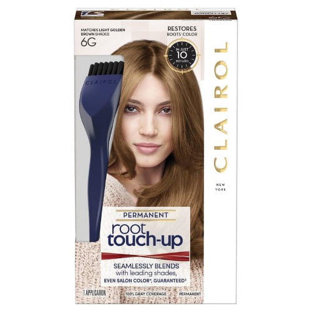 Clairol Root Touch-up Permanent Hair Color, 6g Light Golden Brown (Pack ...