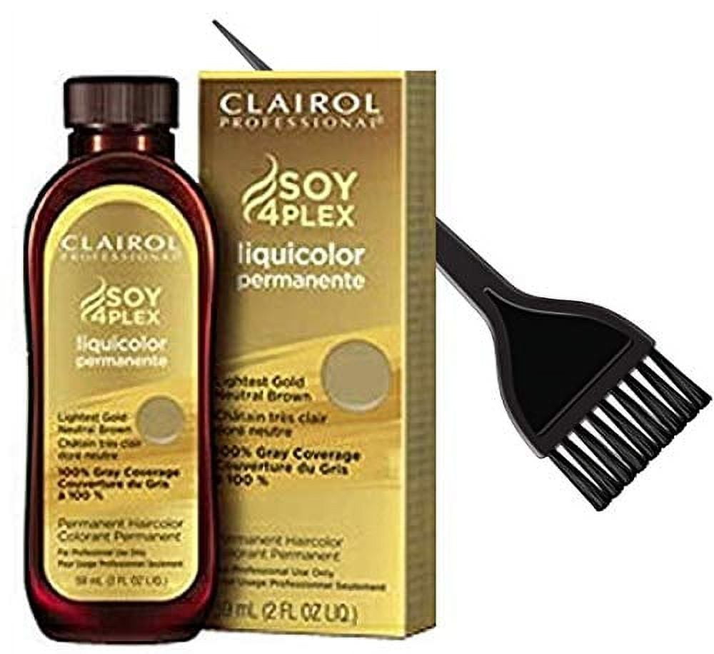 Clairol Soy4Plex LiquiColor PERMANENT Liquid HAIR COLOR (w/Sleek Tint ...