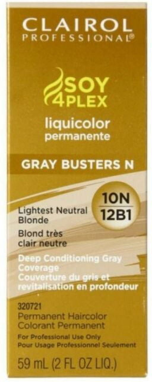 Clairol Soy4plex Liquicolor Permanent Hair Color, Lightest Neutral ...