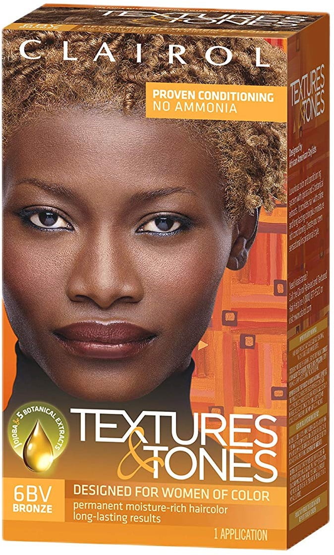 Clairol Textures & Tones Hair Dye Ammonia-Free Permanent Hair Color ...